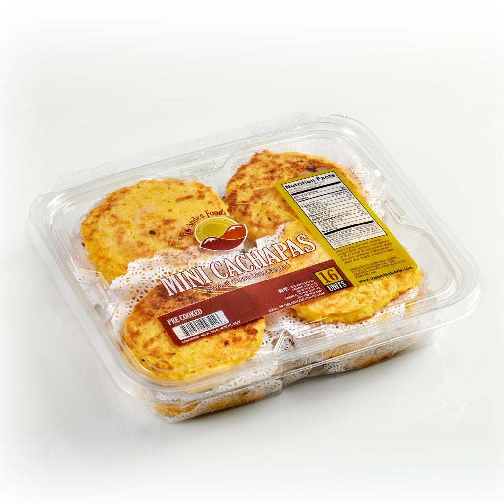 Mini Cachapas - (16 units) | Los Andes Foods – saboresmarketfrozen